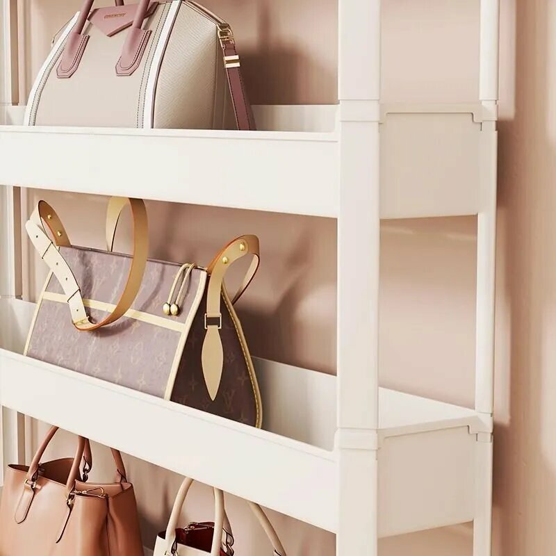 Многослойный щелевой стеллаж для хранения артефактов за домашней дверью, 41.2х9.5х170 см