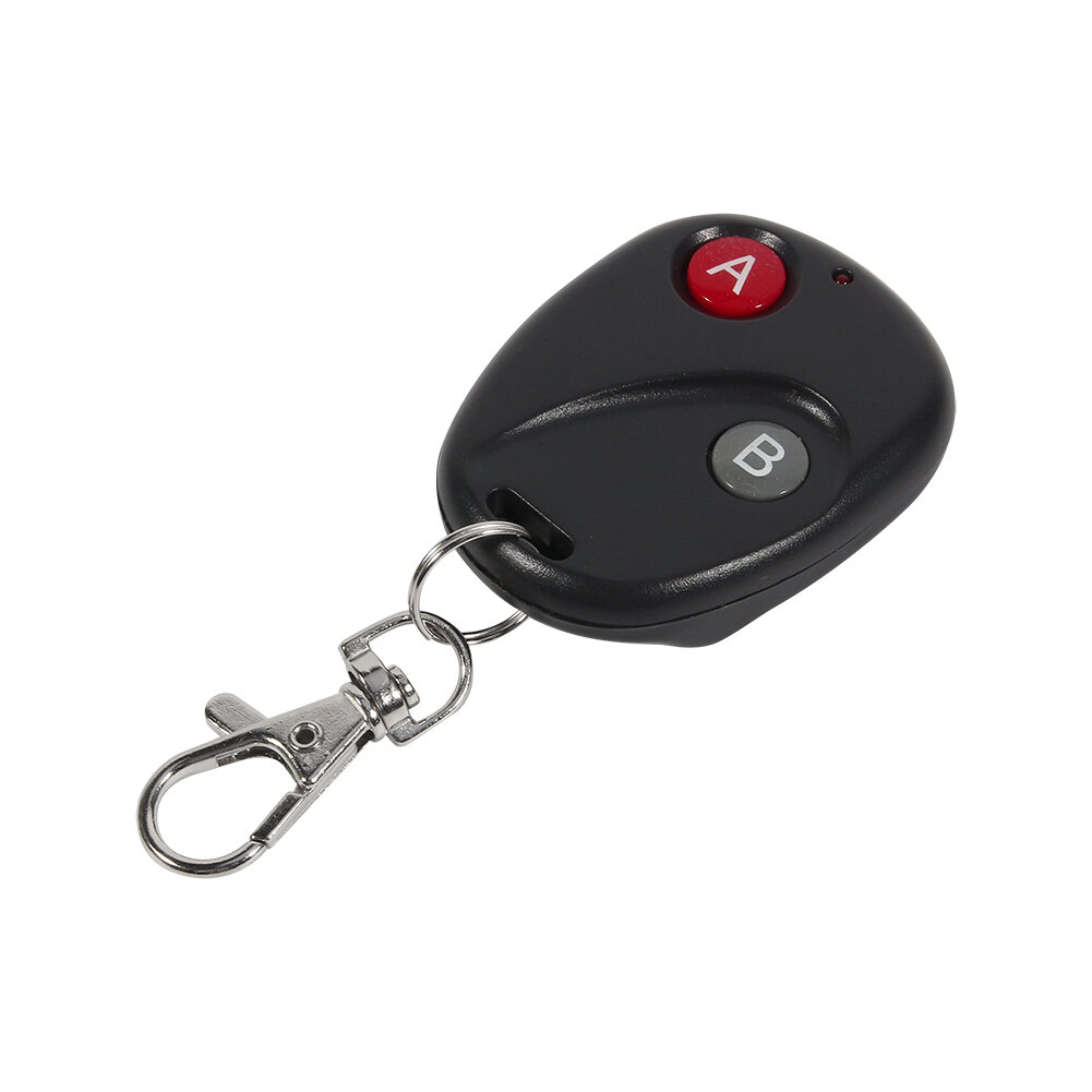 Пульт для гаража 433 МГц, черный, с 2 ключами