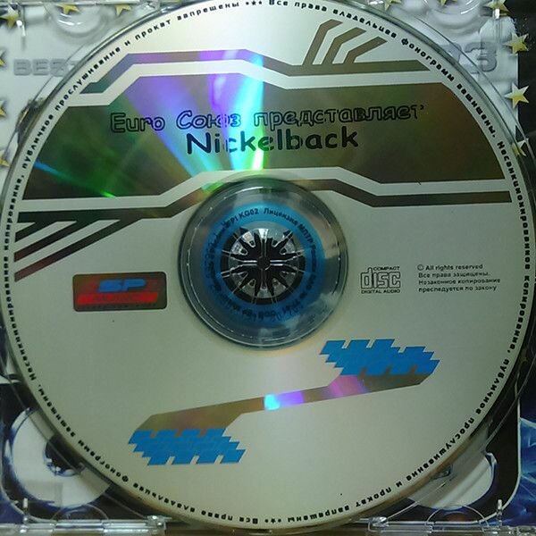 Nickelback. MP3 (RU, диск) CD-R — фото 1