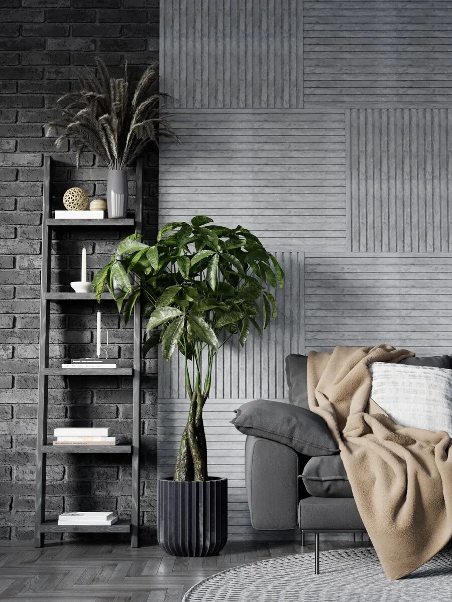 Комплект Реечной Модульной стеновой панели