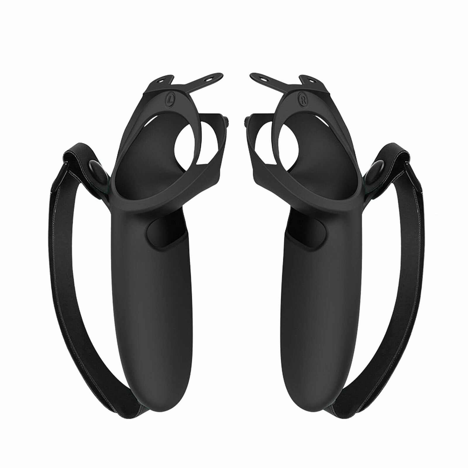 VR-аксессуар, Удлиненный силиконовый ремешок для защиты ручки от столкновений -полупакет из силикона-черный