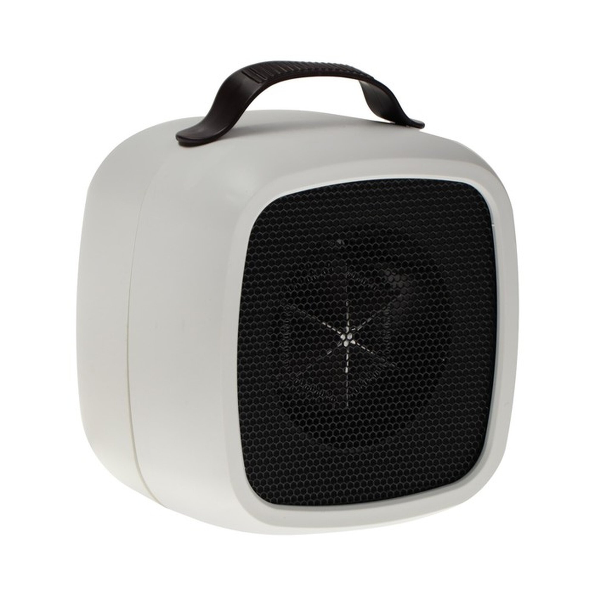 Мини тепловентилятор настольный LTO-01, 500Вт, 4м², от сети, белый