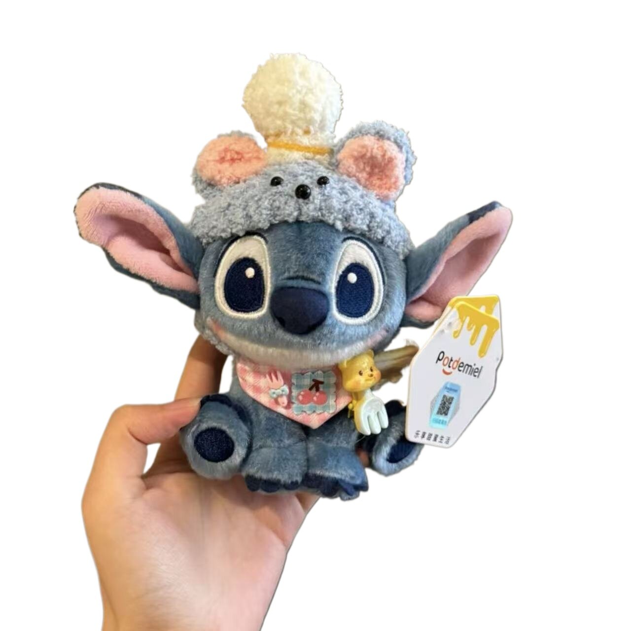 Подлинный симпатичный стежок звезда детская мультипликационная плюшевая куколка стежка подвесная куколка кукля для куклы вешала подарка