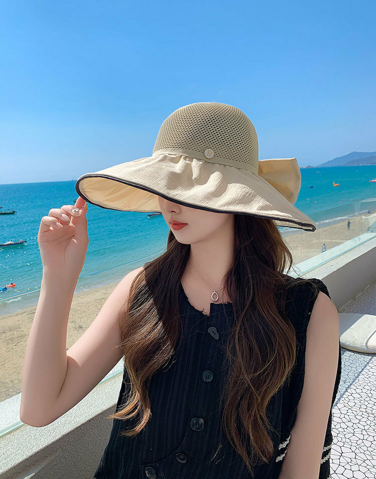 Шляпа R-mark, складная, регулируемая, с бантом, красная, женская