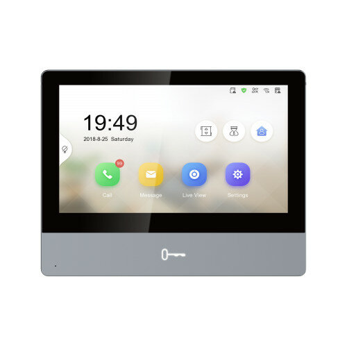 Видеодомофон Hikvision DS-KH8350-WTE1 белый