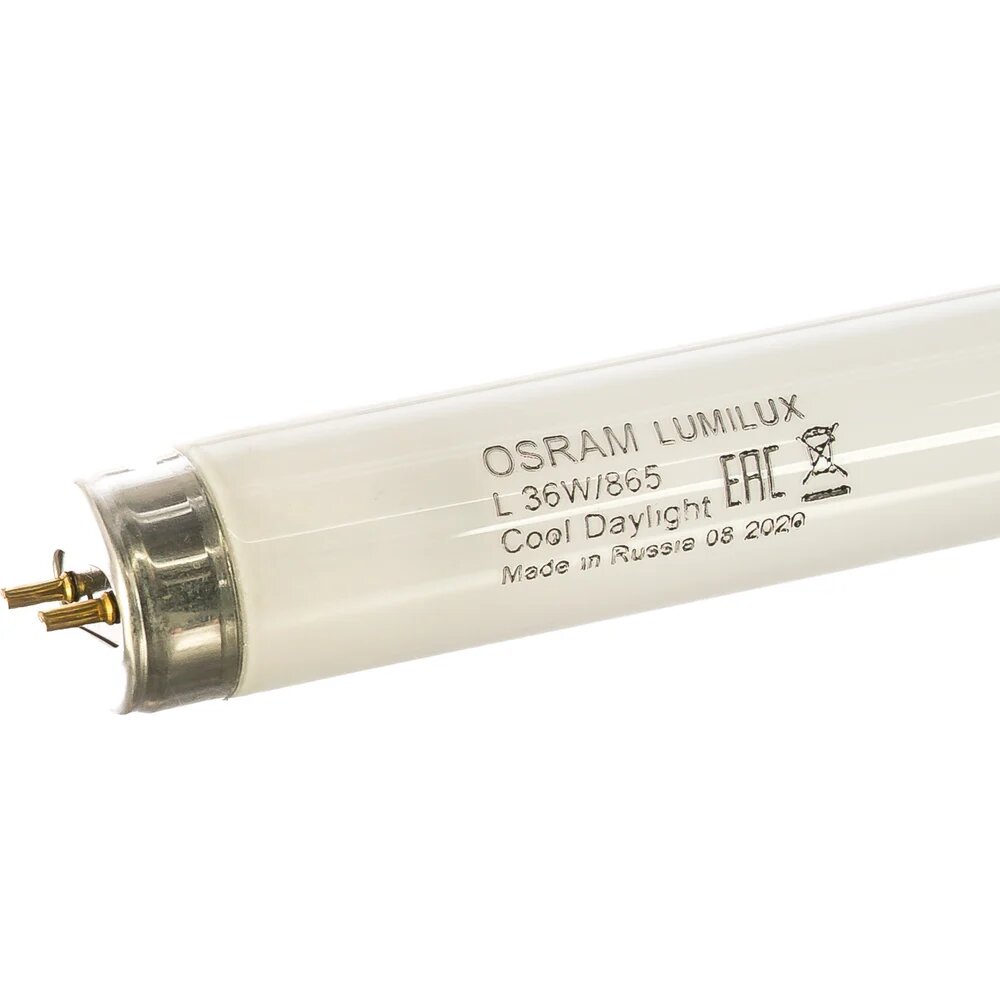 Люминесцентная лампа Osram L 36W/865 LUMILUX смол. 4058075692992 для освещения внутри