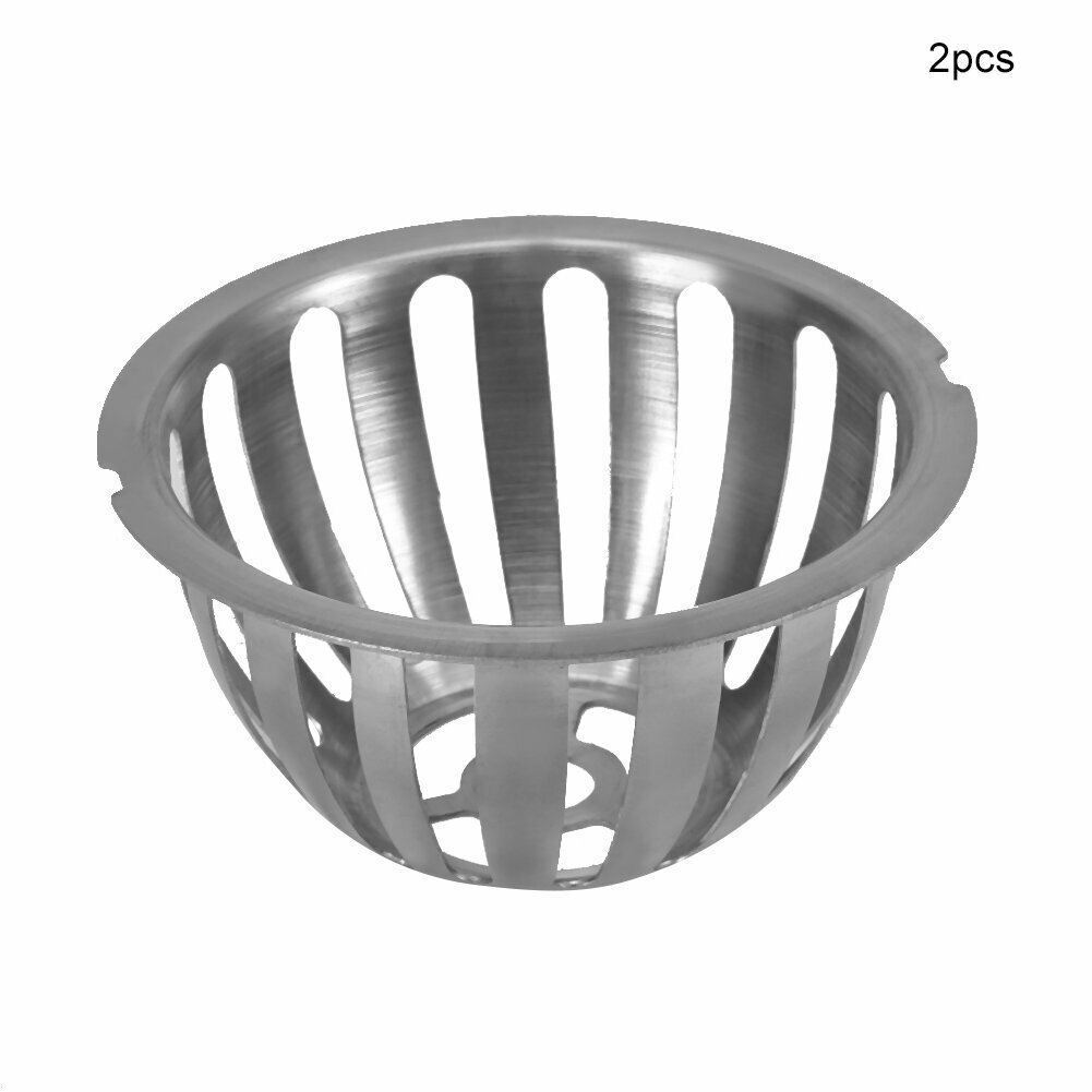 Шт. Круглый водосточный желоб из нержавеющей стали диаметром 100 мм для крыши, сада и балкона, прочный, предотвращающий засорение, для отвода воды на открытом воздухе.