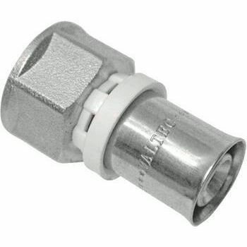 Муфта с внутренней резьбой 16*1/2" пресс. для металлопластиковых труб / Гидропласт