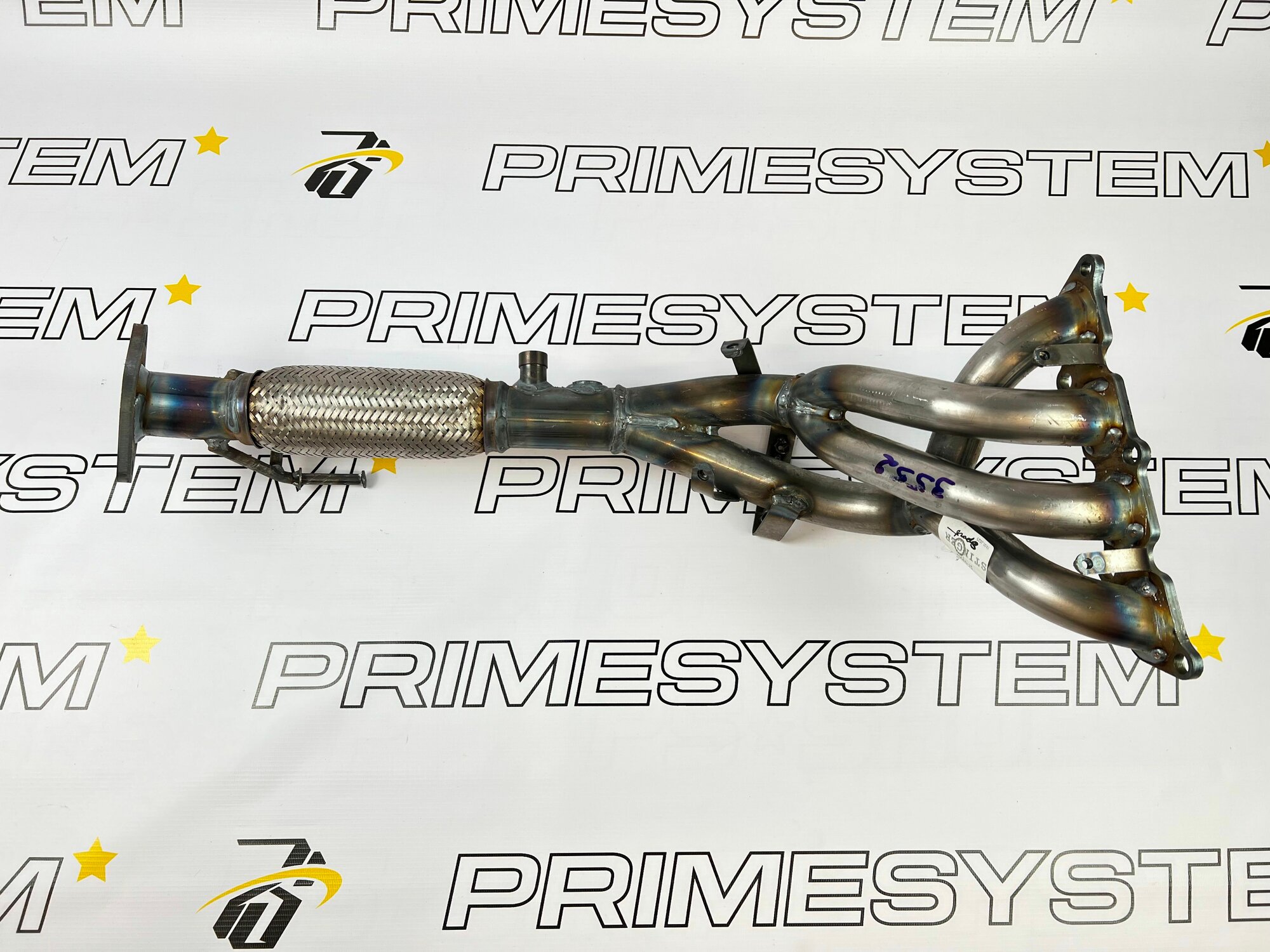 Выпускной коллектор/паук 4-2-1 "Stinger Sport" для автомобиля Ford Focus 3 1.6L 2DK с виброкомпенсатором (гофрой) (105 л. с)