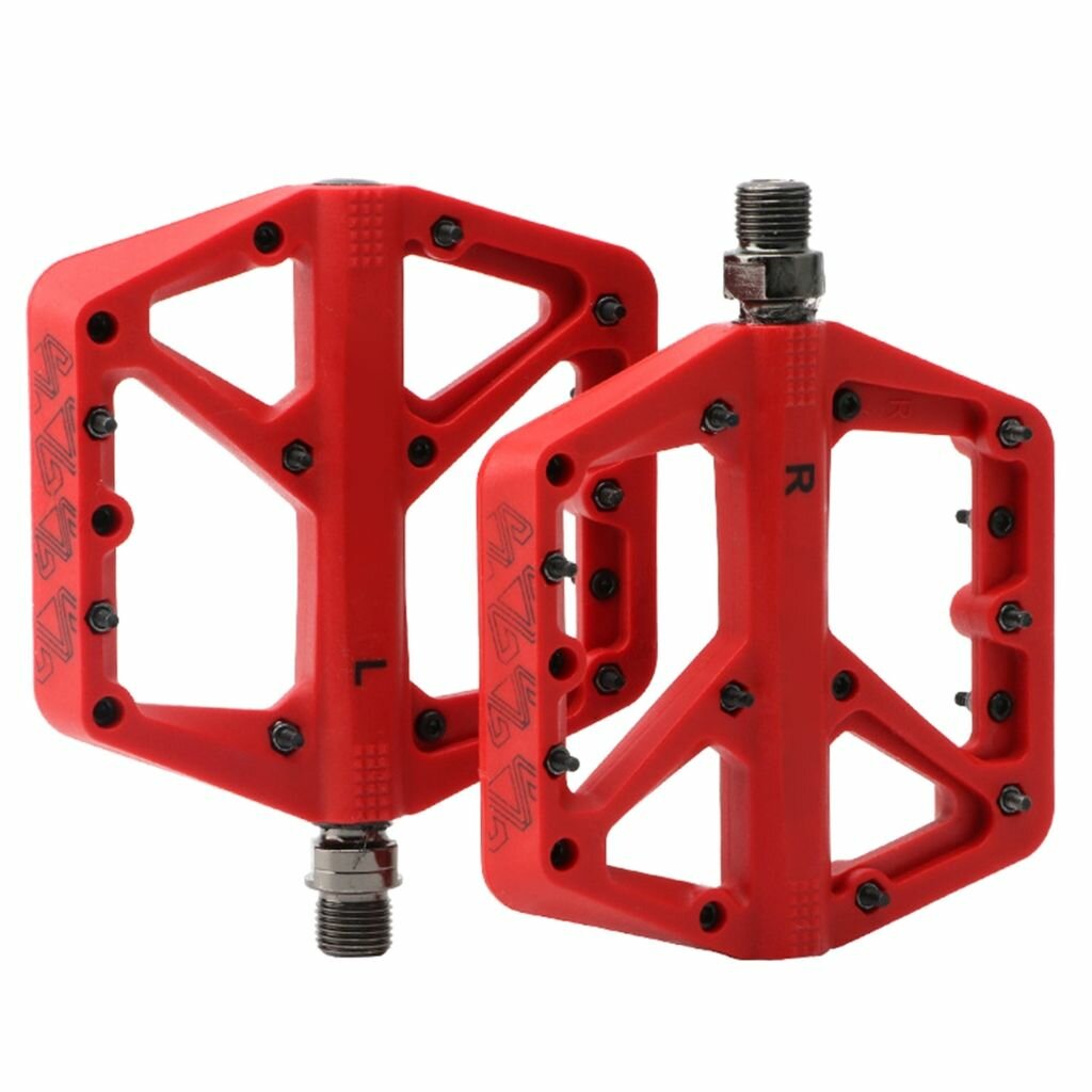 Педали для велосипедов широкие с нескользящей платформой 9/16 дюйма