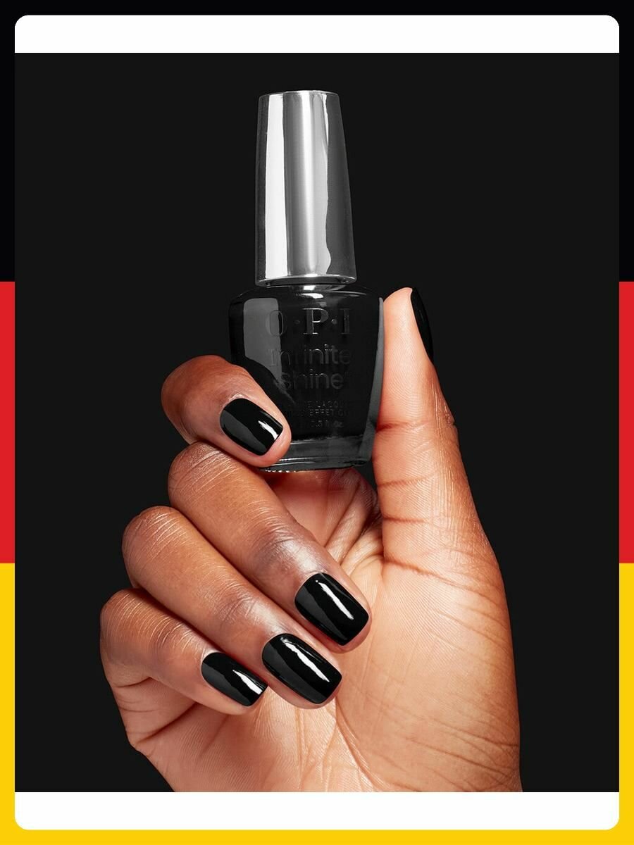 Лак для ногтей OPI Infinite Shine Black Onyx, 15 мл