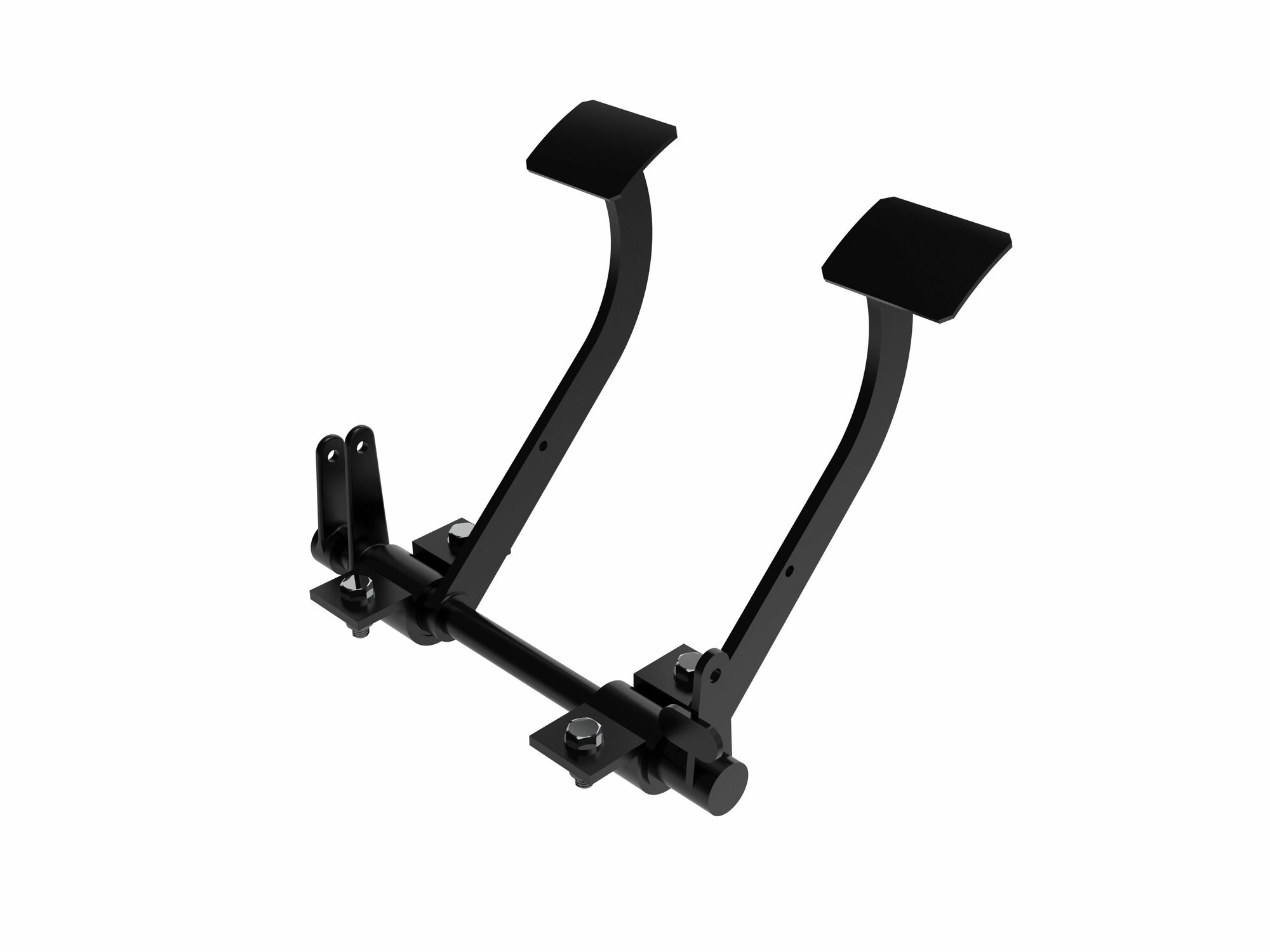 Узел педальный сцепление-тормоз минитрактора SCOUT T-18 / T-25