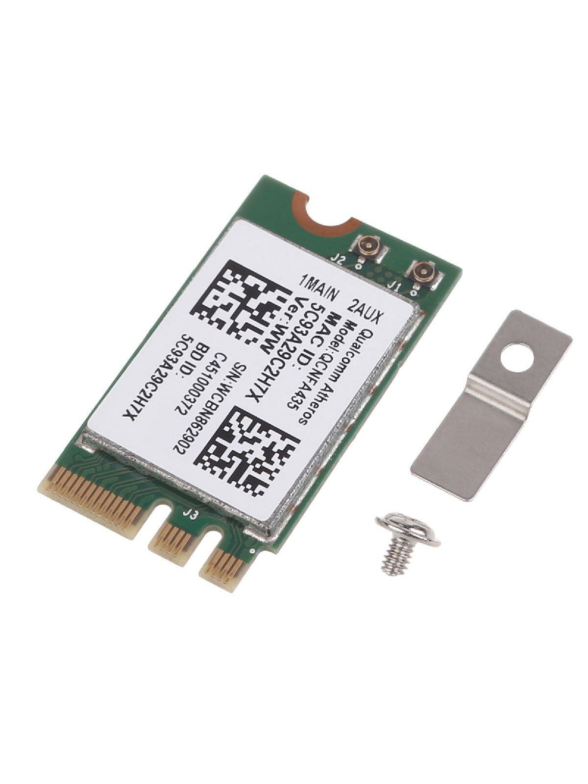 Wireless Card Atheros QCNFFA435 NFA435 QCA9377 Chip 802.11AC 2.4Ghz/5Ghz Bluetooth-compatible4.1 NGFF Networking Adapter