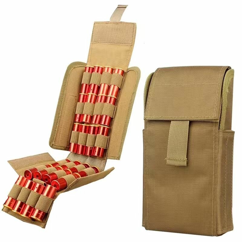 Оружейный патронташ на 25 патронов / Оружейный подсумок для калибра / Тактическая сумка