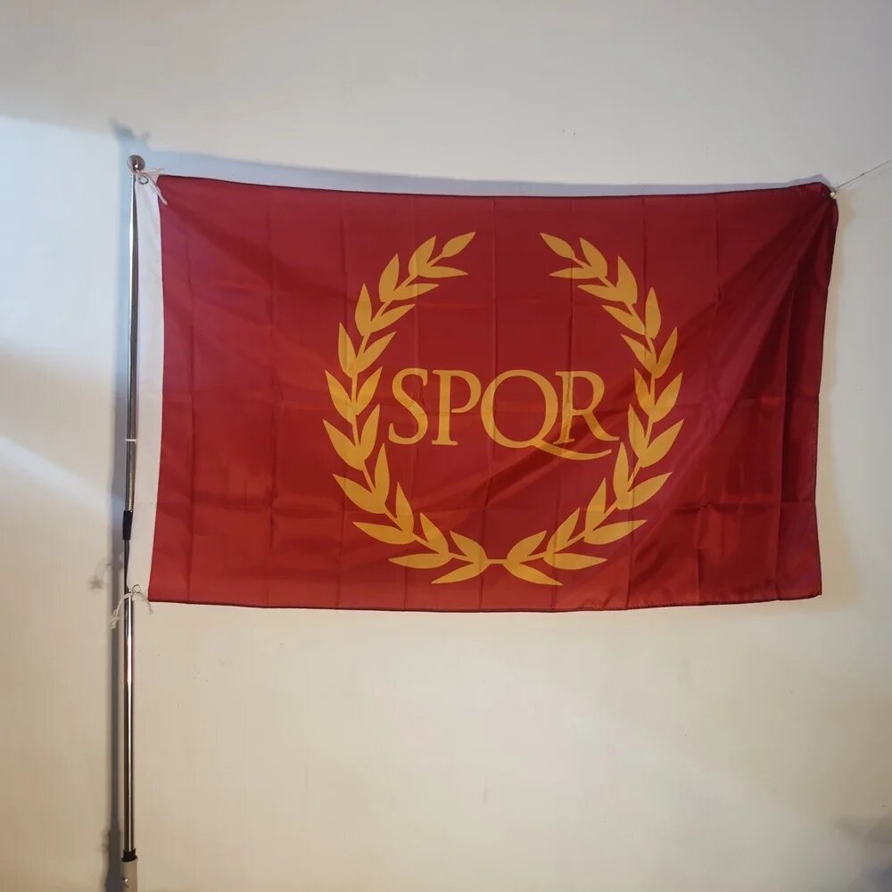 Флаг Spqr Римская Империя 150*90 см Полиэстер