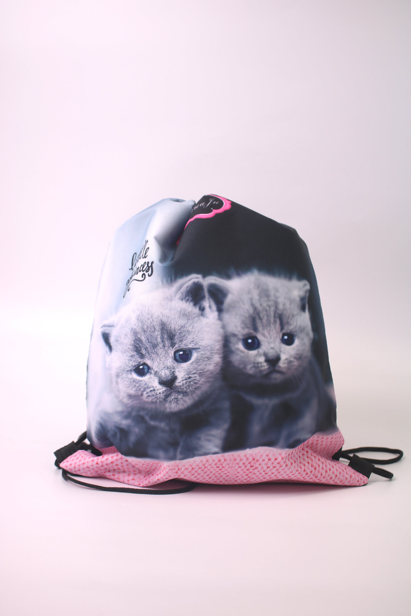 Мешок для обуви, Мешок для сменной обуви, Водонепроницаемая сумка, котенок