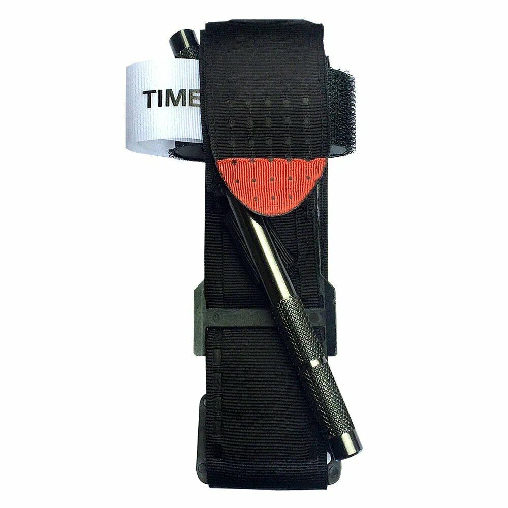 Тактический жгут для остановки кровотечения Molle черный aluminum rod