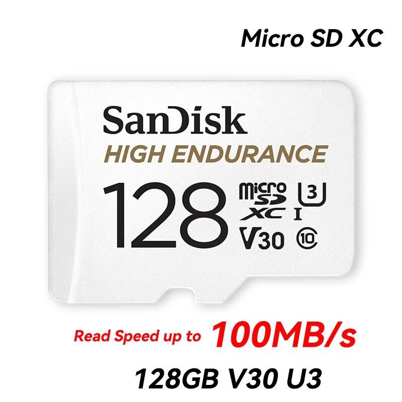 SanDisk Micro SD карта памяти 32/64/128/256 ГБ 128GB 100MBs