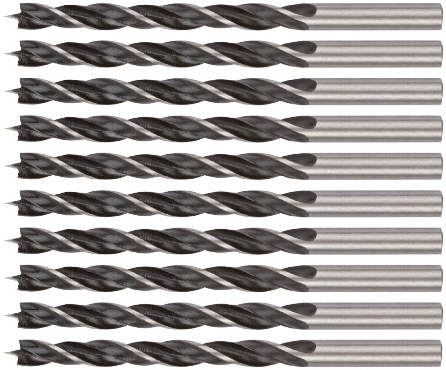 Сверло 10 шт по дереву (5х85 мм) FIT