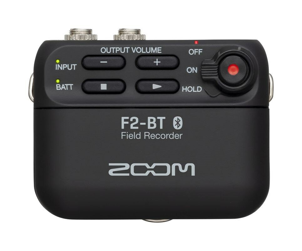 Zoom F2-BT/B полевой стереорекордер, Bluetooth, чёрный цвет