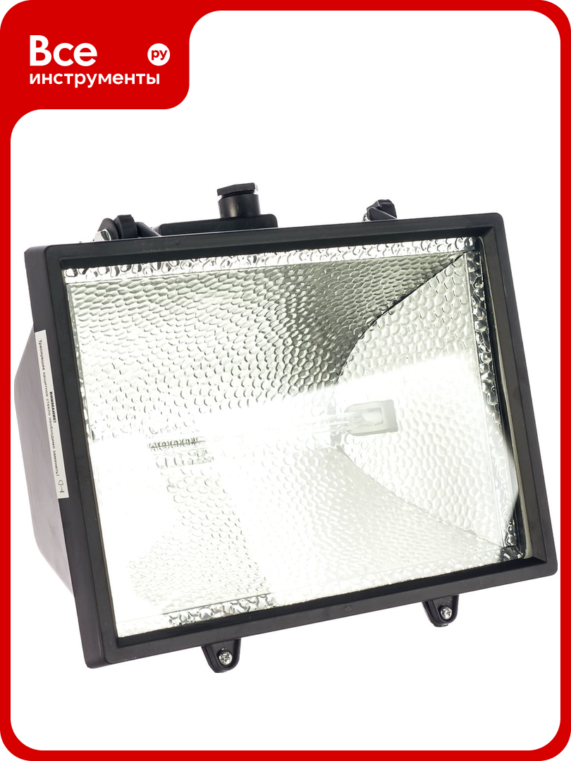 Светильник IEK ИО-1000w симметр. чер. IP54 LPI01-1-1000-K02