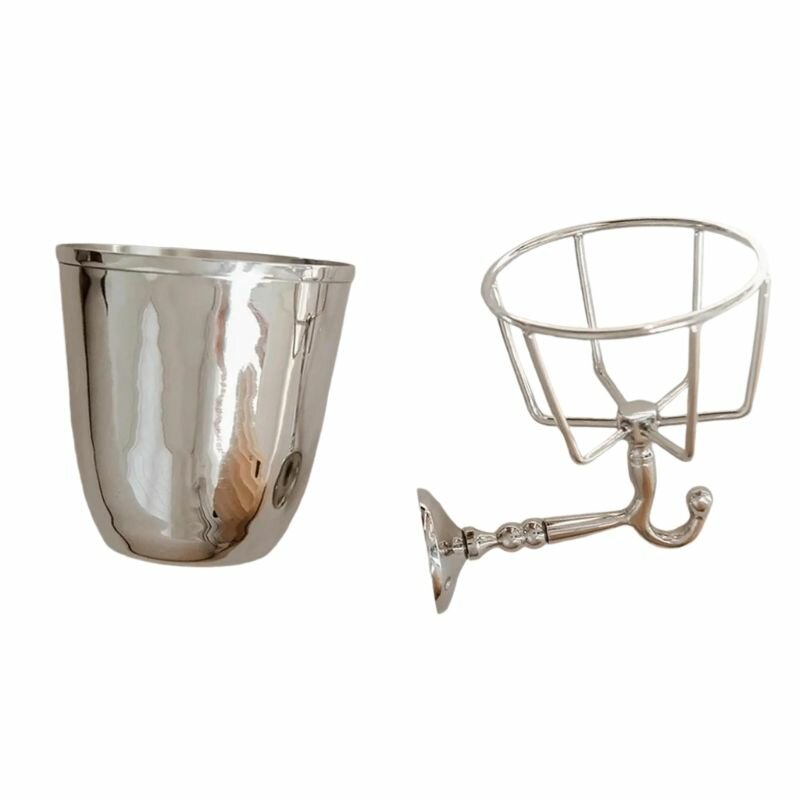 Настенный декоративный металлический вазон