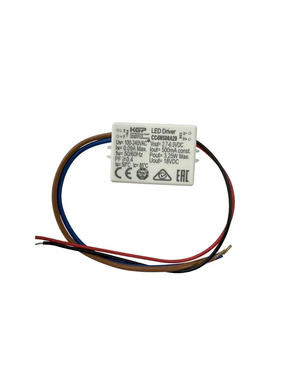 LED-драйвер AC-DC 3,25Вт CC4W500A29