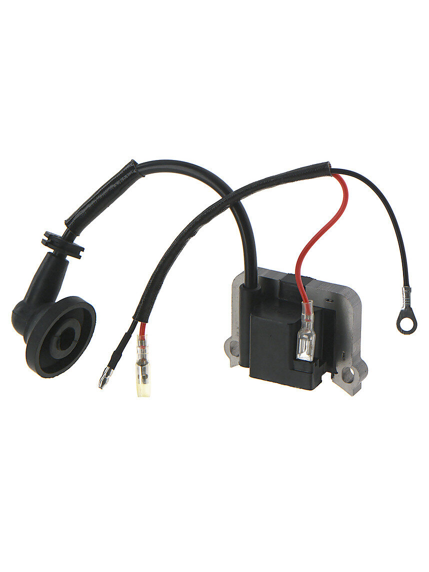 Катушка зажигания (длинный провод) для бензокосы (триммера) HUTER GGT-1000S (s/n TPW~)