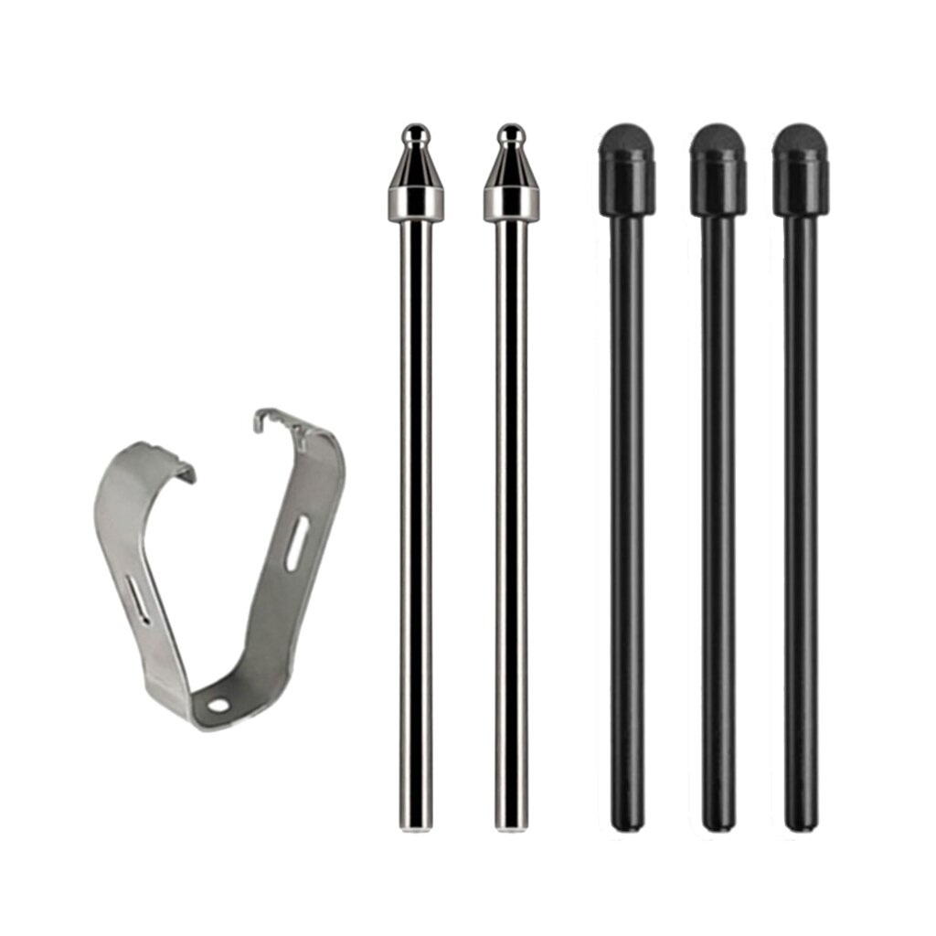 5 комбинаций, замечательные 2-2 металлических + 3 мягких головки + держатель для ручки