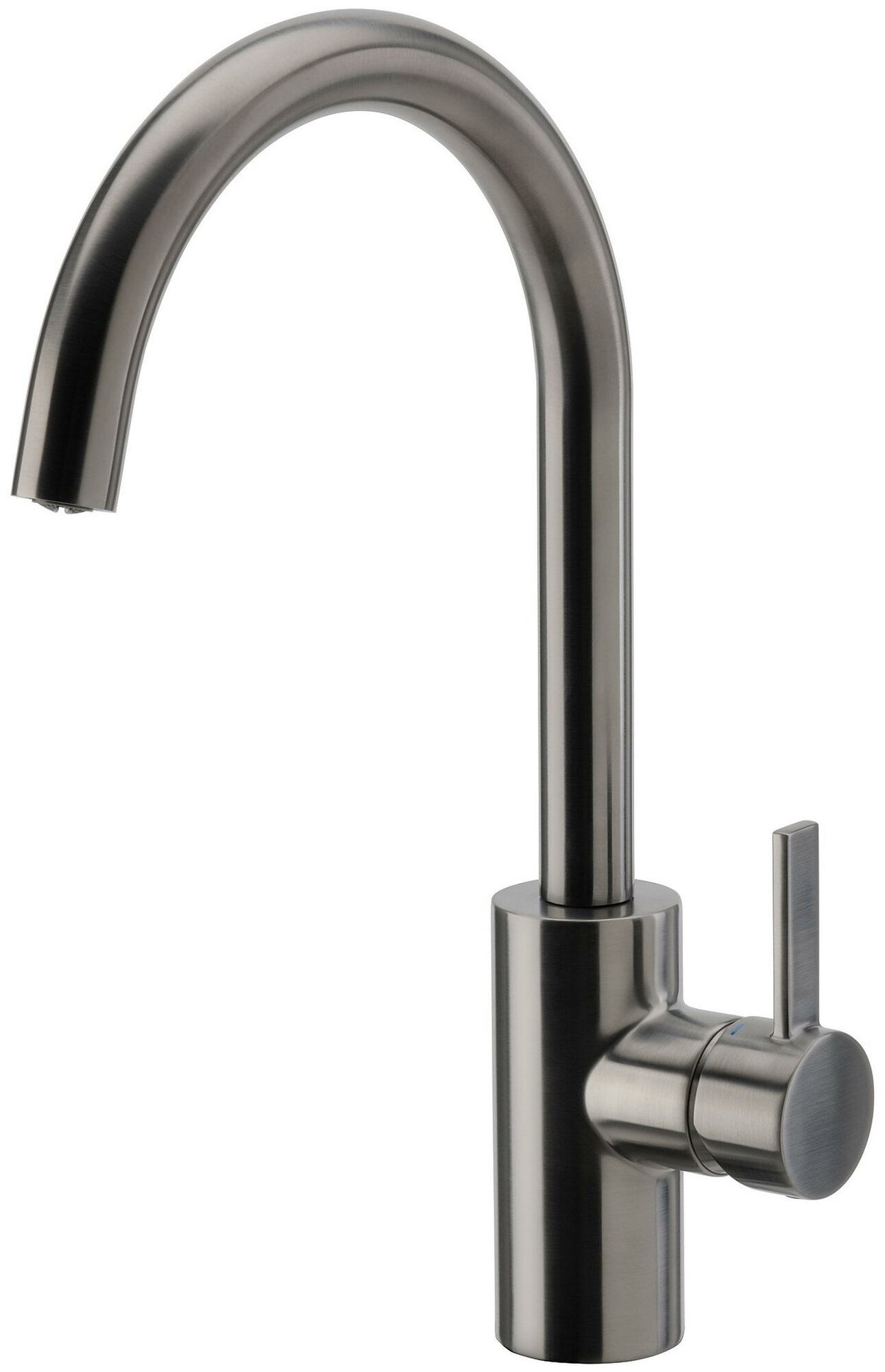 Смеситель икеа "дельшён", 504.887.91, рычажный, для кухни, высота излива 249 мм, длина излива 196 мм