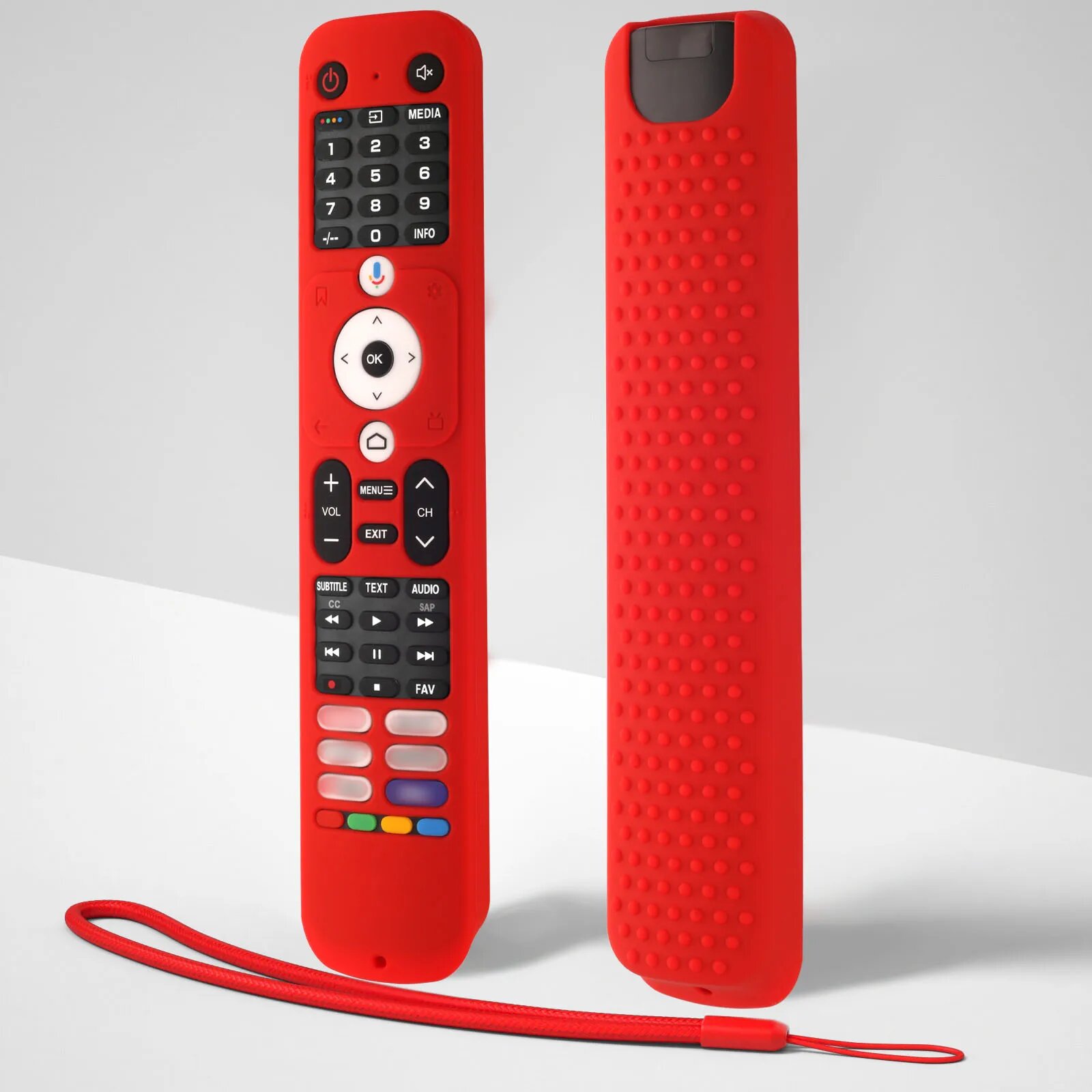 Чехол для пульта Haier Smart TV HTR-U32 красный