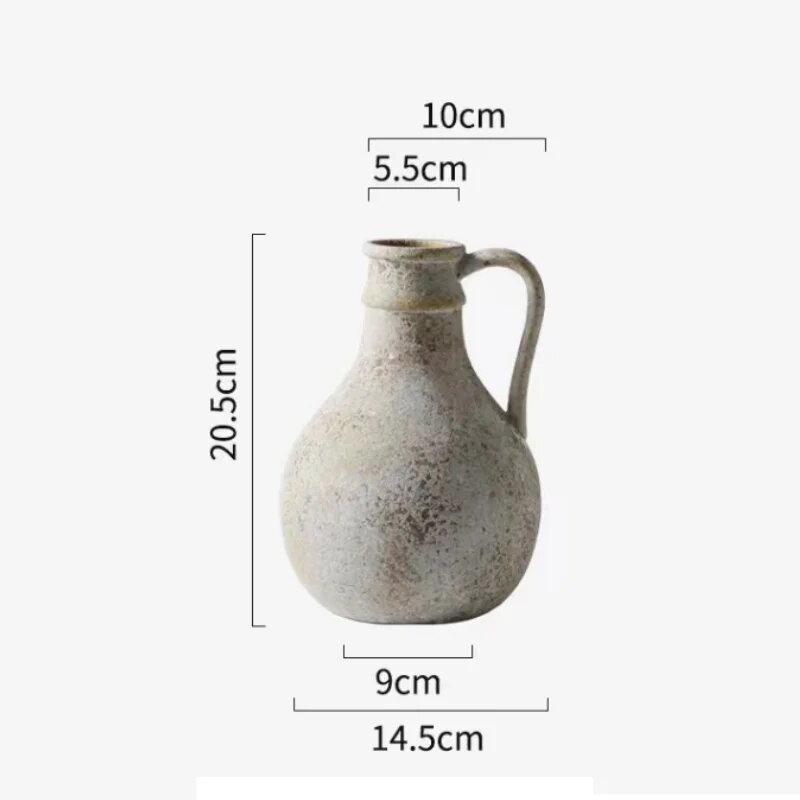 Винтажные керамические вазы YIMIONE'S 20,5 см, Yuanse-ai