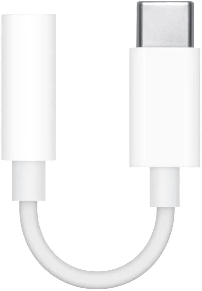 MW2Q3ZM/A / Переходник Apple A2155, USB Type-C (m) - Jack 3.5 (f), 0.1м, MFI, белый (mw2q3zm/a)