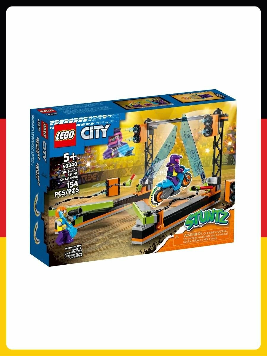 Конструктор LEGO 60340 City Испытание препятствий