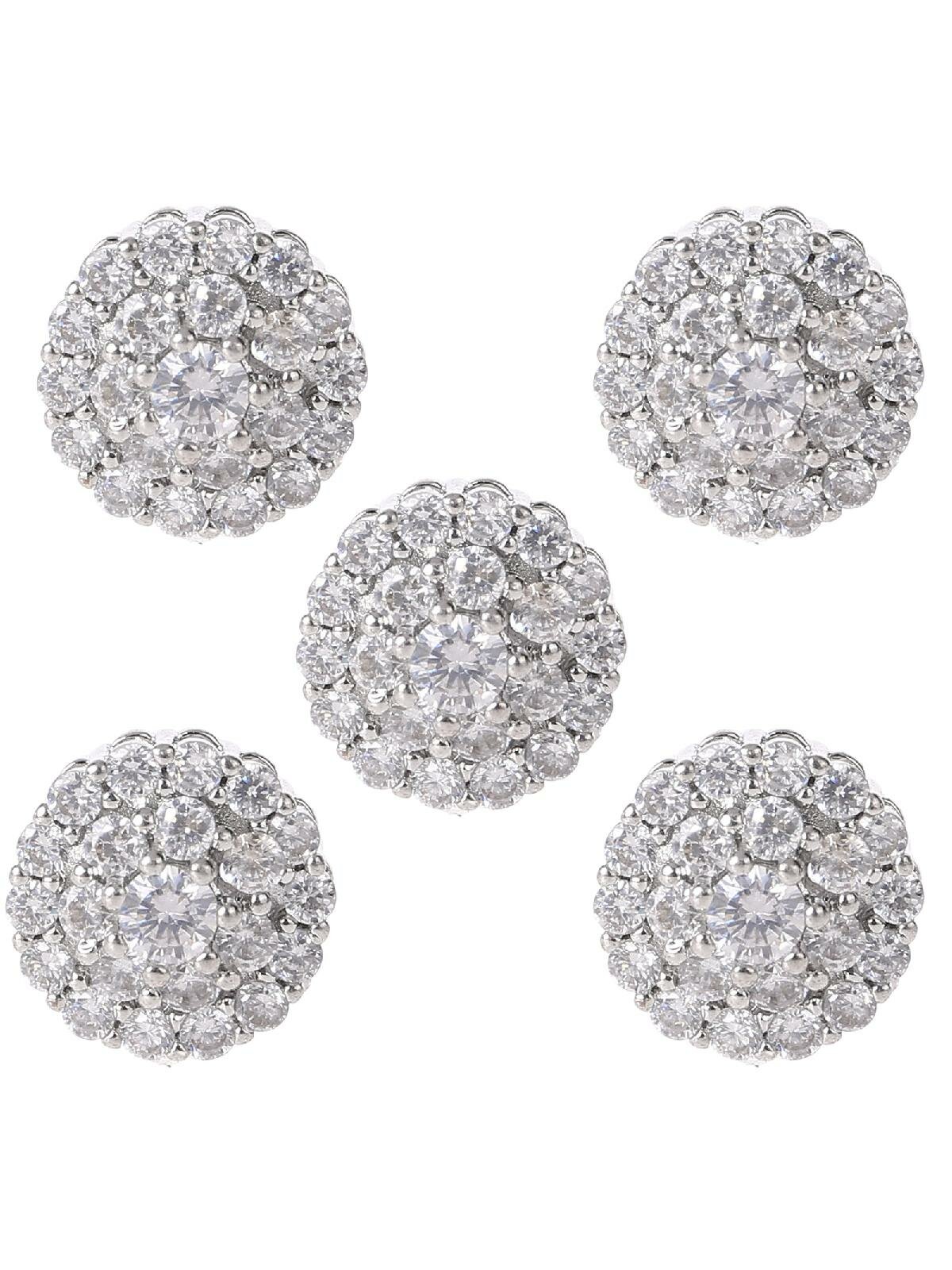 Кристаллы для цветов с металлической петлей