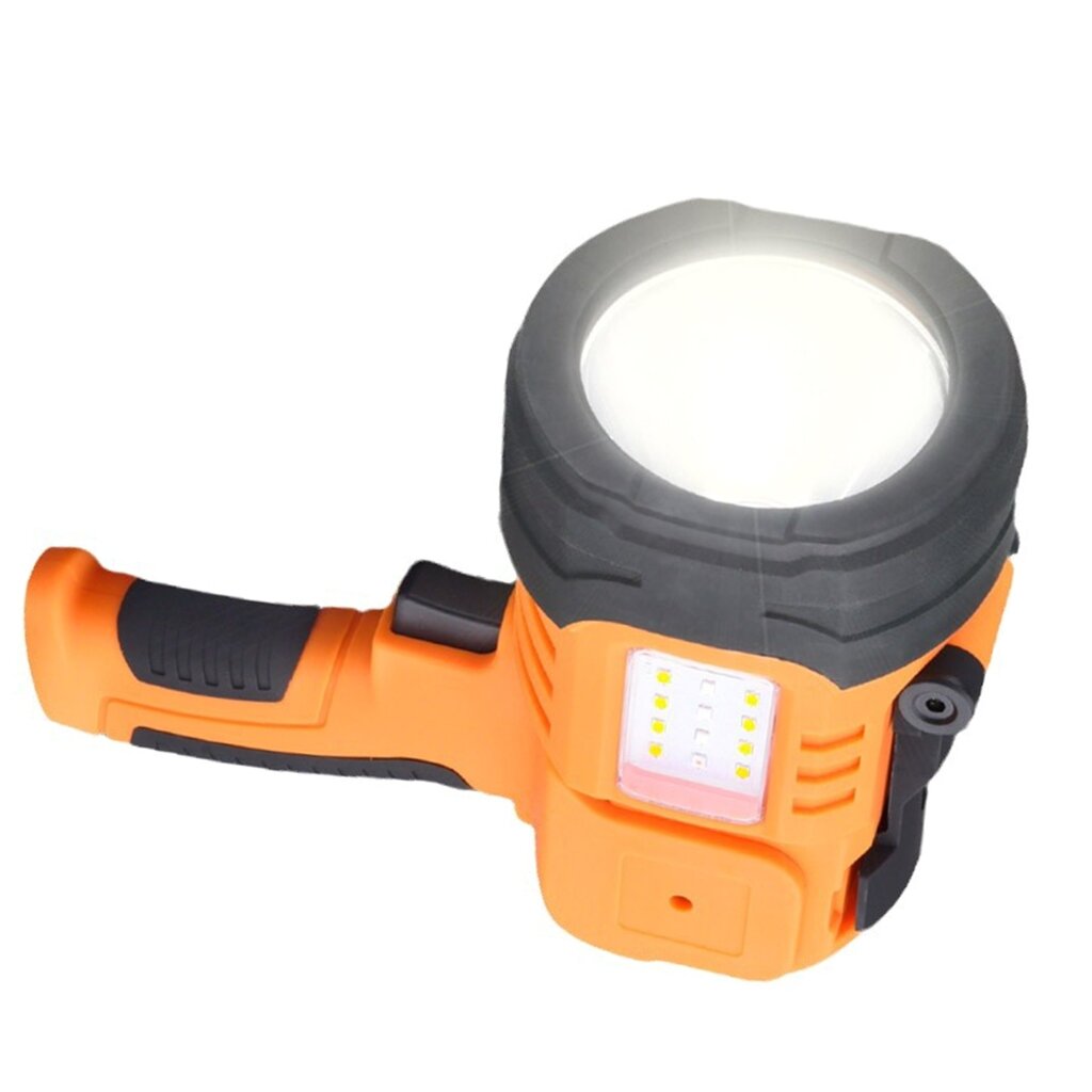 Светодиодный прожектор-фонарик, быстрая зарядка, портативный фонарик, водонепроницаемый, подходит для экстренного использования и использования на открытом воздухе