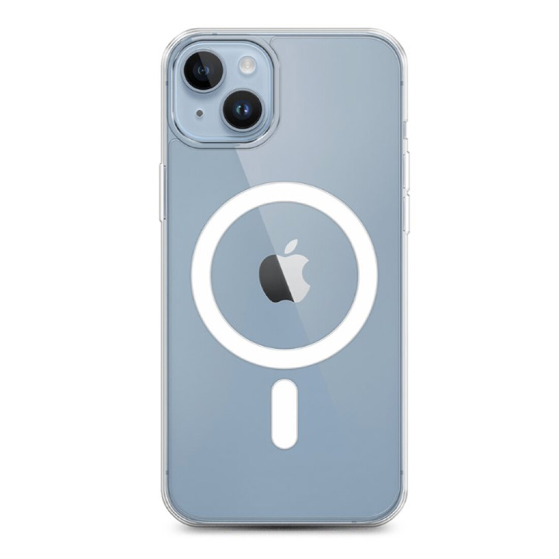 Чехол силиконовый для iPhone 13 (6.1), Магнитный (MagSafe), X-CASE, прозрачный