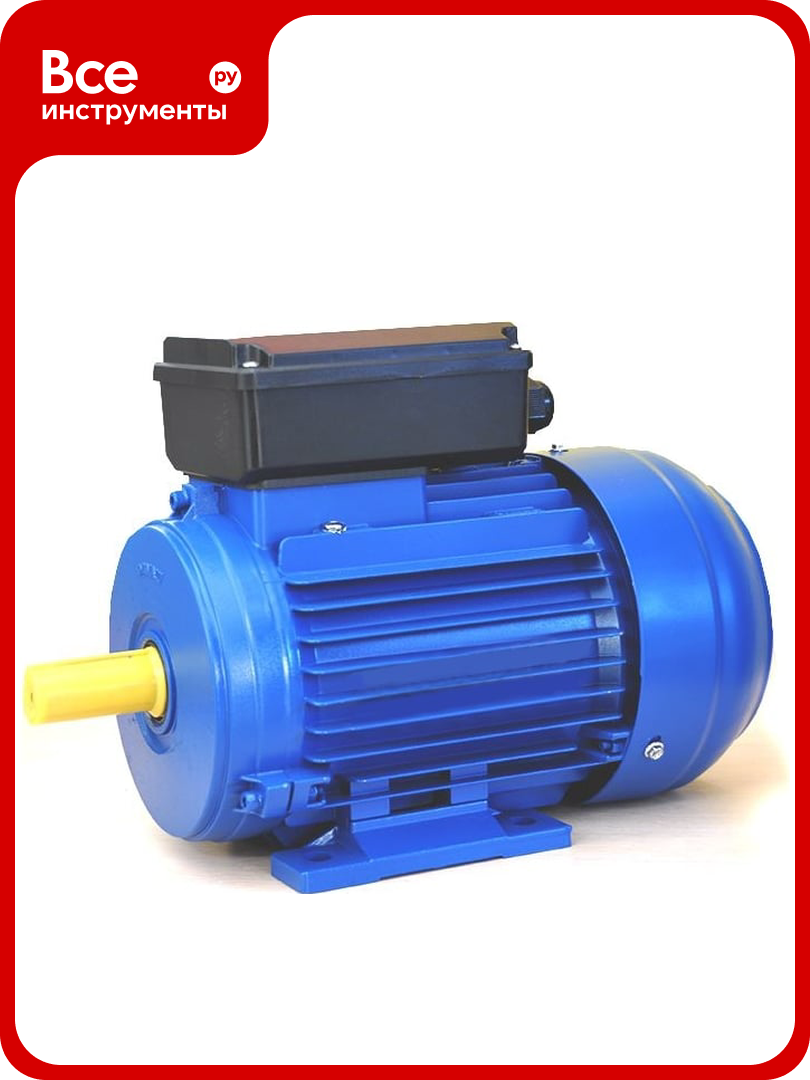 Электродвигатель ЭМШ АИРЕ71С4У2, медный обмоточный, защита IP55, крепление, большой фланец, класс изоляции