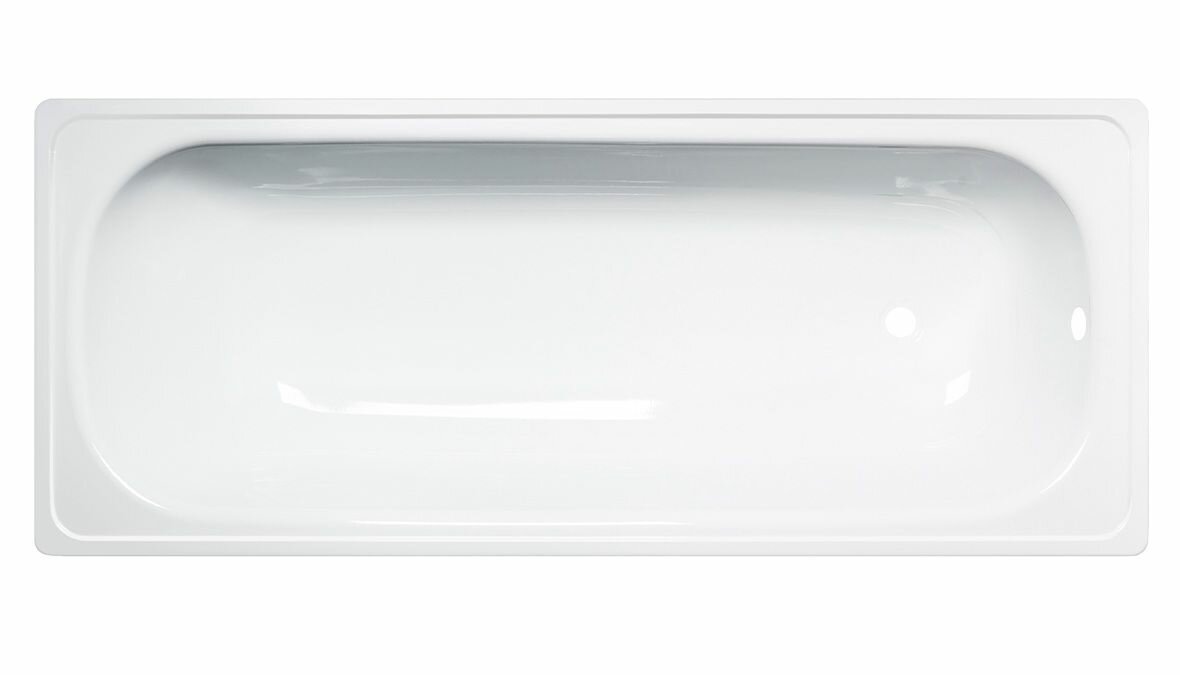 Стальная ванна ВИЗ Antika 130/70 с опорной подставкой белая орхидея с рантом