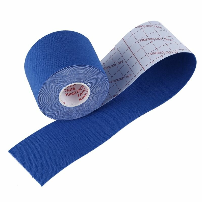 Спортивная лента MyPads Кинезиология 5M X 5CM, темно-синяя