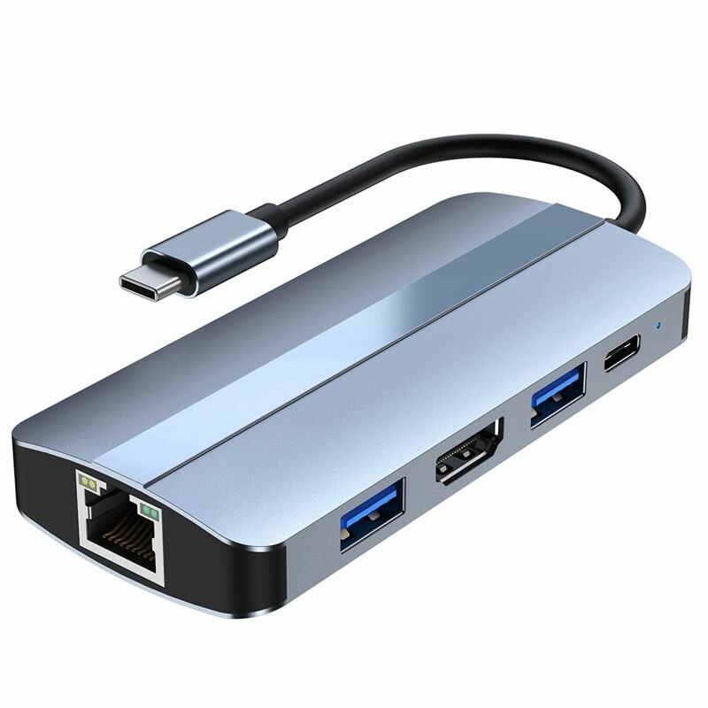 Концентратор USB C 8 в 1 MyPads