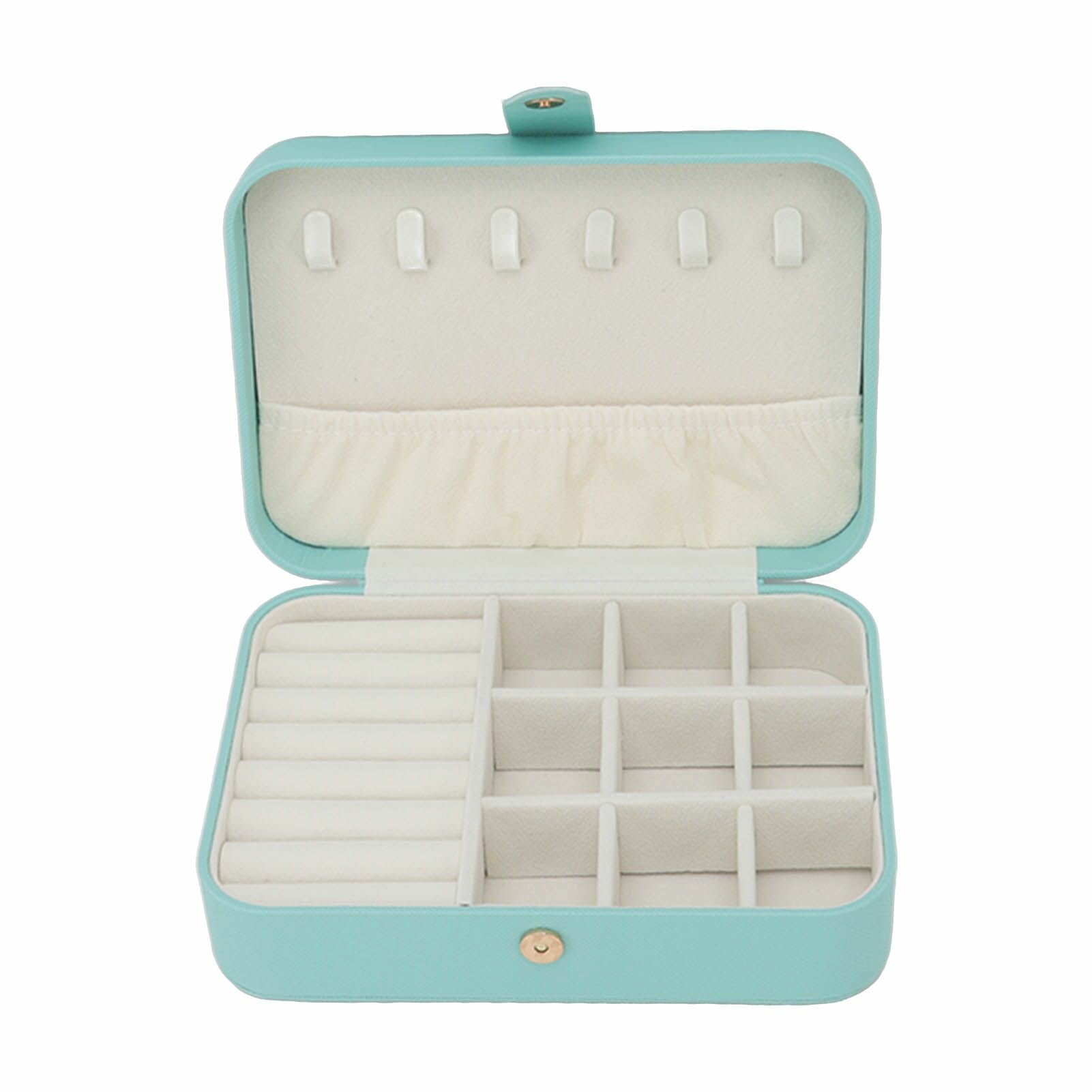 Дорожный футляр для ювелирных изделий, небольшой портативный органайзер, коробка для хранения колец, сережек