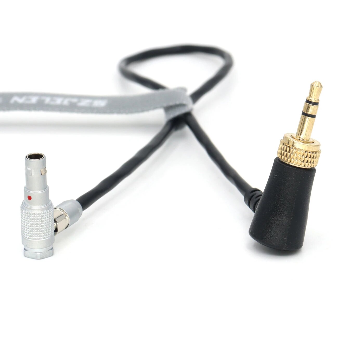 RED Camera Timecode Sync Cable 00B4 pin to 3.5mm with lock 50CM, Тёмно-серый