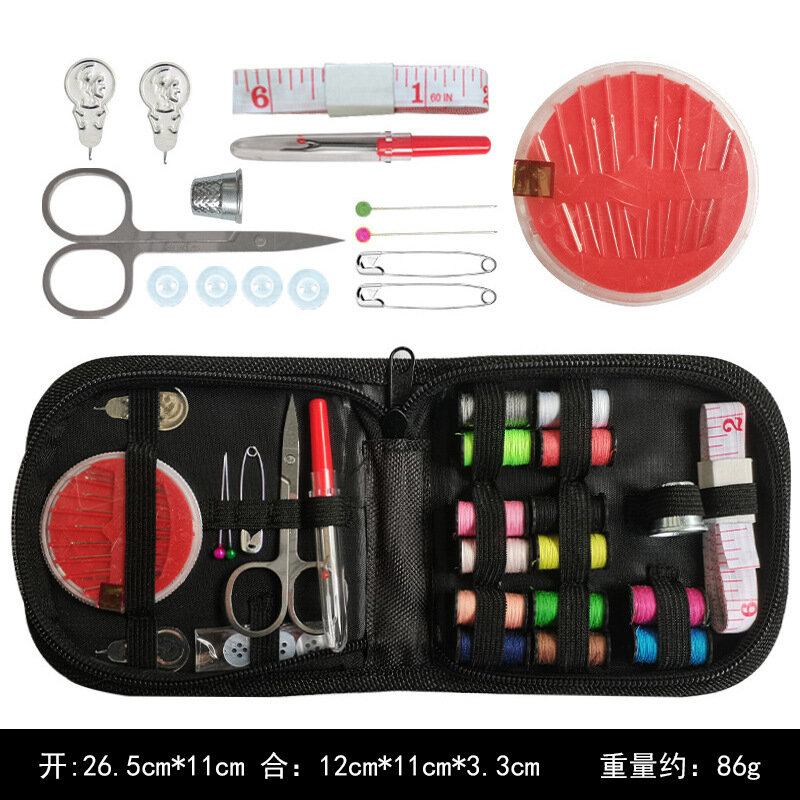 Швейная коробка, ручная работа, набор игл и ниток, 10 шт