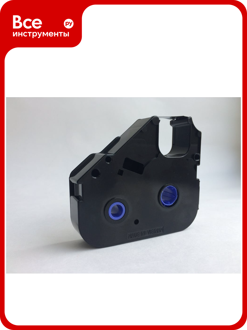 Риббон Русмарк в кассете, черный, 100м, для принтеров Canon, Partex, стандарт RM-PT-200BK, cтандарт