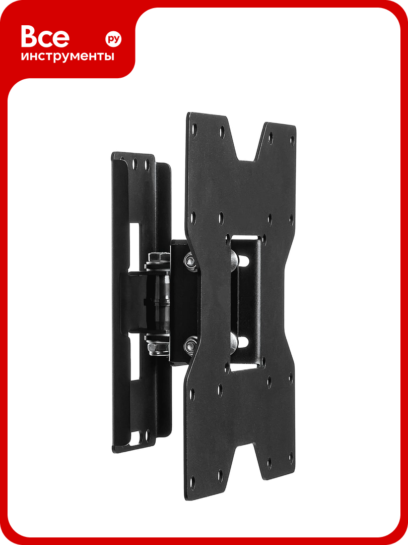 Кронштейн наклонно-поворотный Remounts черный 17"-43" RMM 220B, 100×100, 35 кг