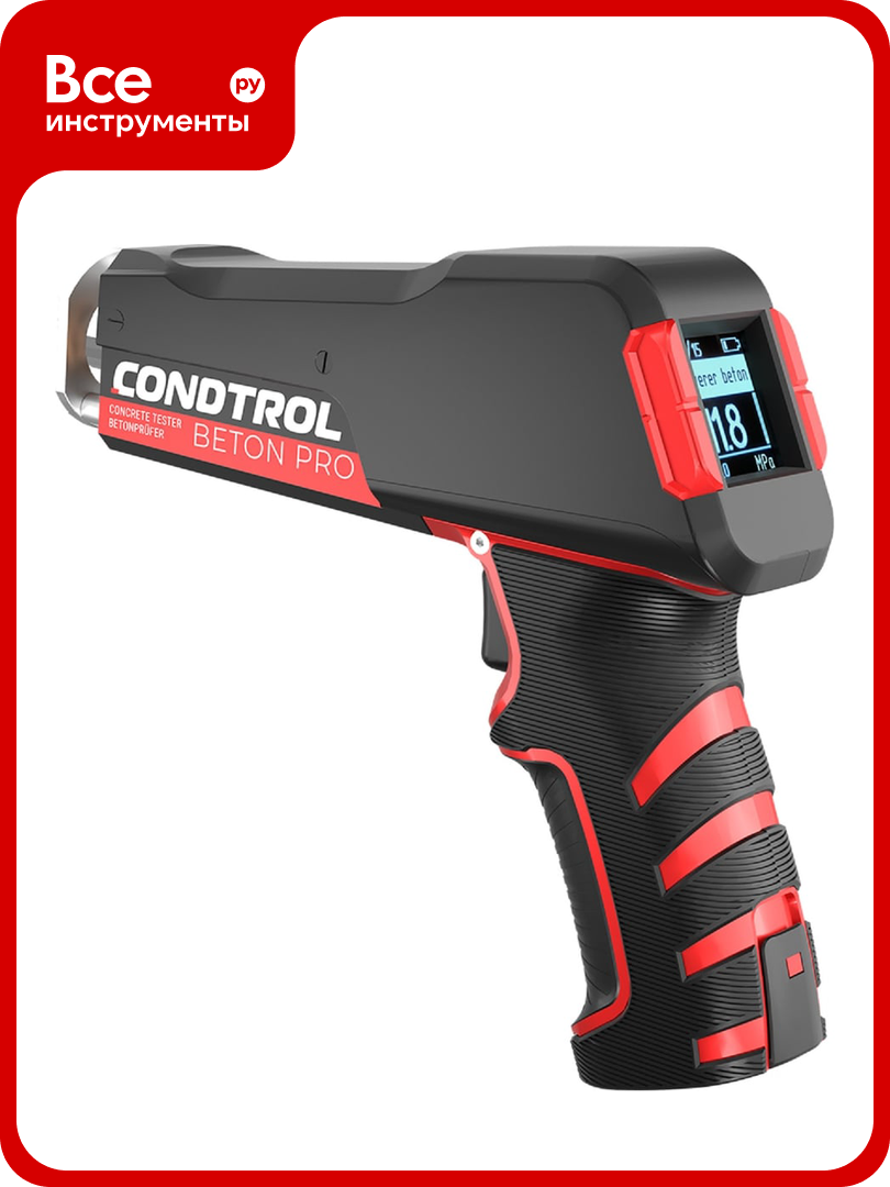 Измеритель прочности бетона Condtrol Beton Pro 3-10-024, с увеличенной энергией удара