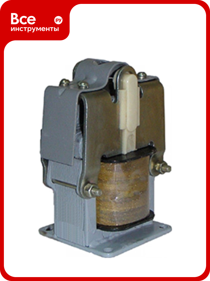 Электромагнит Электротехник Эм33-71111-00 у3, 380в, тянущее исполнение, пв 100, ip00, с гибкими выводами