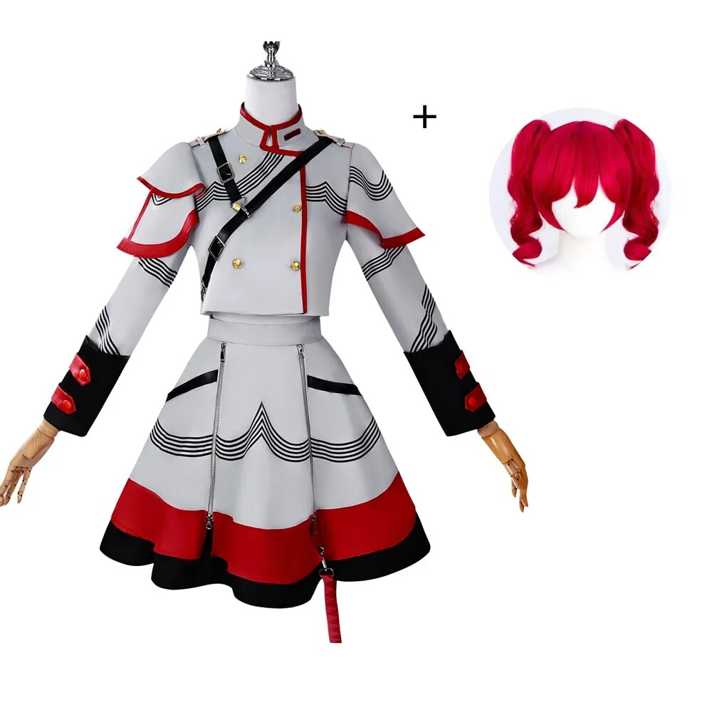 Косплей костюм Kasane Teto розовый XXXL, COS and Wig