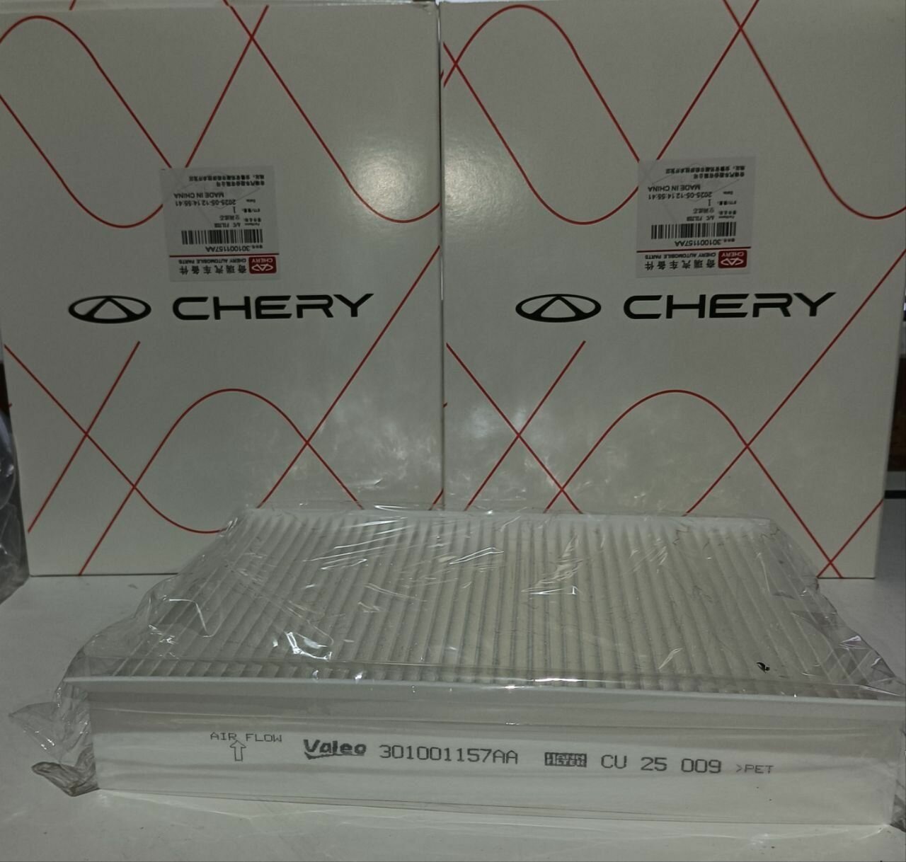 Фильтр салонный Chery Exeed 301001157АА